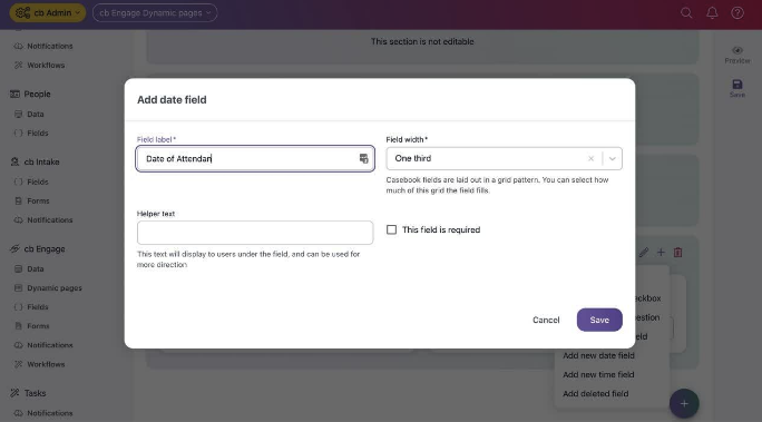 How to Create, Edit, and Rearrange Dynamic Fields